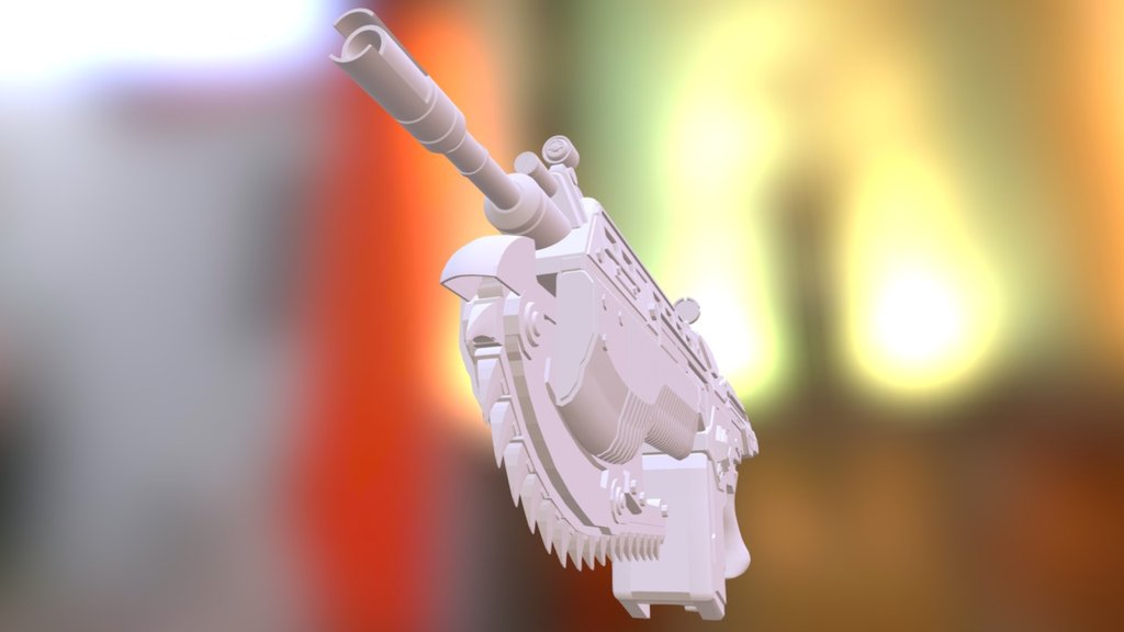 Gears of war_Mark 2 Lancer Assault Rifle - 3D model by fx365813 ...