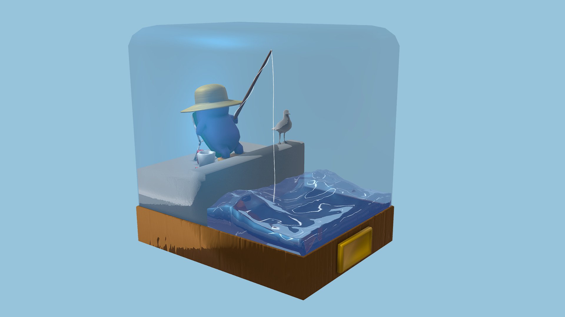 Lazy Day Capsule - 3D model by steryo [8da1d2e] - Sketchfab