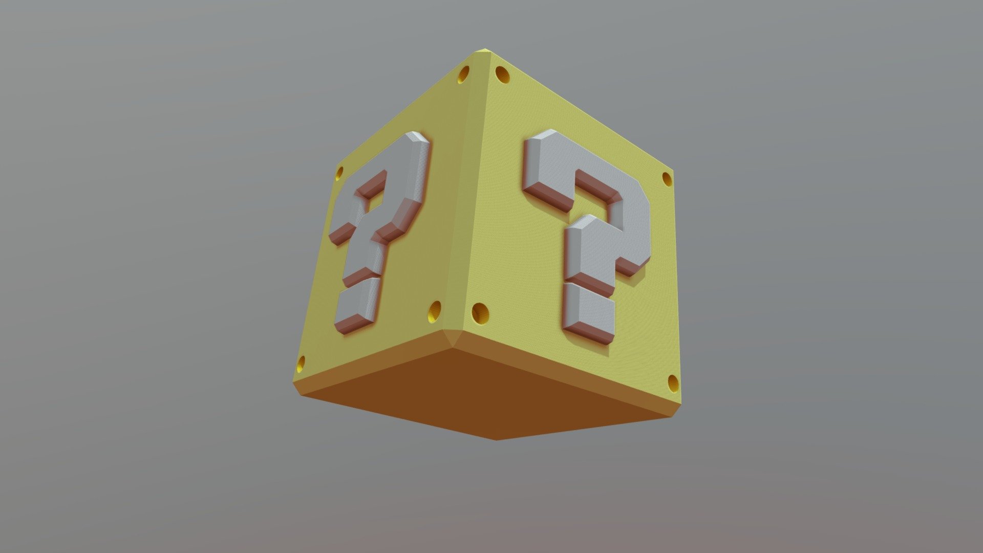 Mario Coin block - free - Download Free 3D model by AB (@Anecx ...