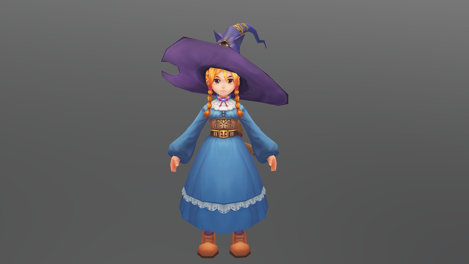 Witch - 3D model by riki1806 [8da225f] - Sketchfab