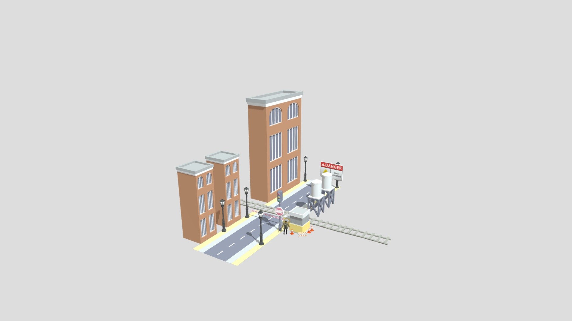 Steampunk Buildings Otto - Download Free 3D model by ztan4144 [8da251a ...