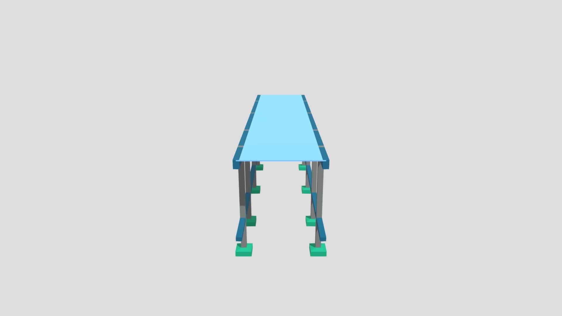 Escola Izidra Pacífico, Sousa/PB - Passarela - 3D model by Victor ...
