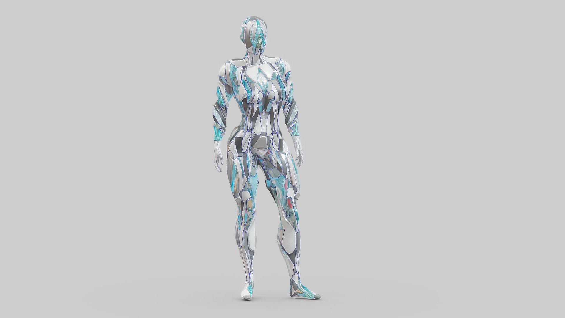 Biomechanic_design_2023.8.29_stand01 - 3D model by lonlydrxx ...