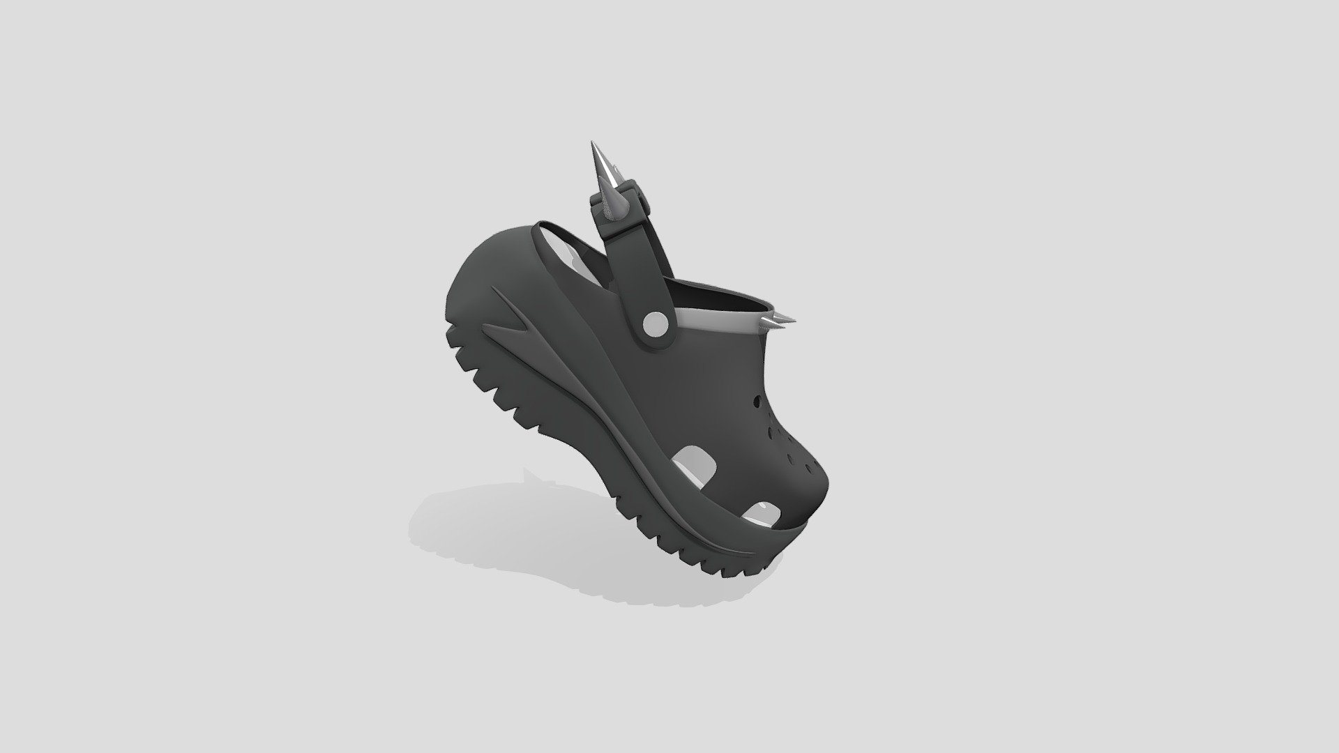 crocs punk-ish - Download Free 3D model by oplikqwertyilya [8da9297 ...