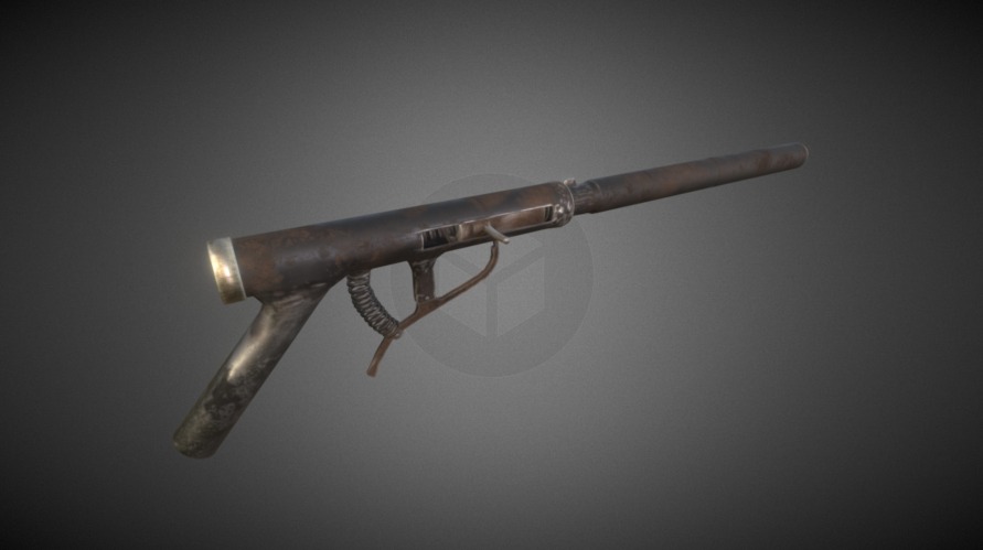 Samopal 01 - 3D model by Nar_Qoteak (@ShyliginAnton) [8da944f] - Sketchfab