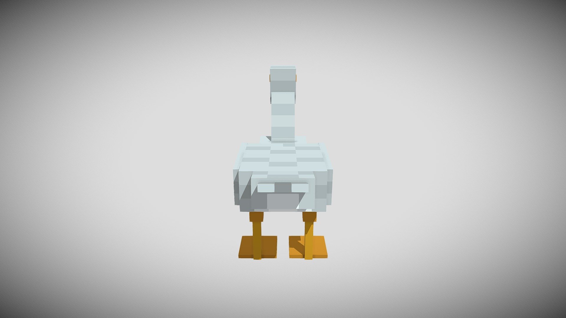 Blocky Chinese Goose - Download Free 3D model by logan.howard.macfarl ...