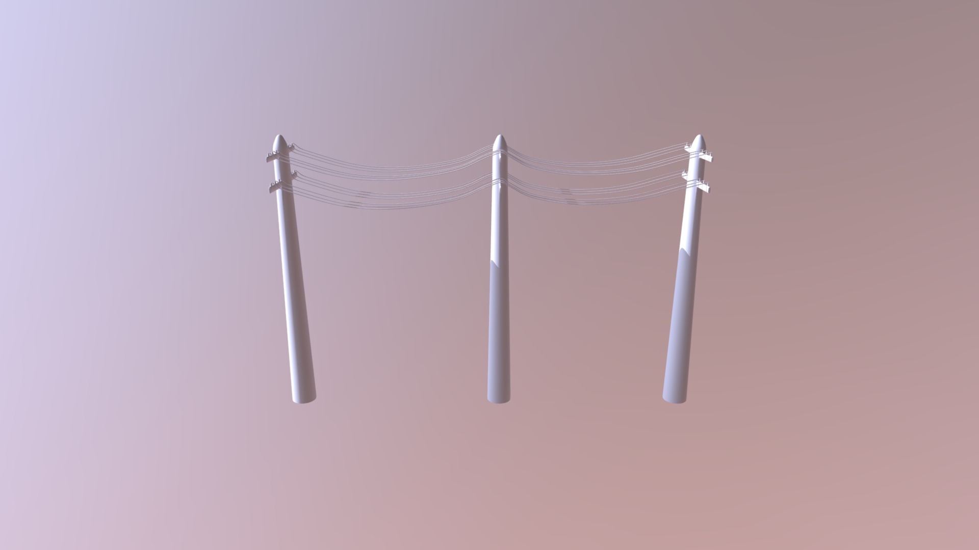 Power Pole - 3D model by darthur2 [8dae5bc] - Sketchfab
