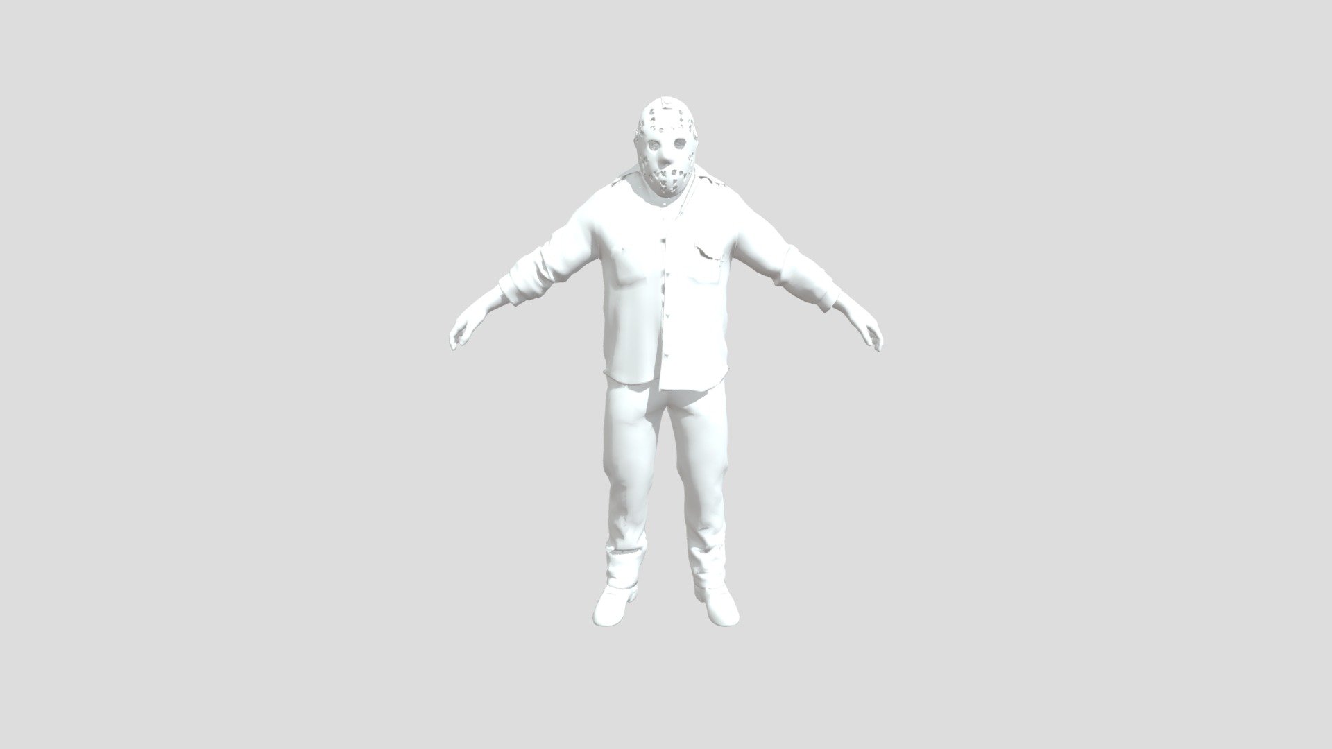 Friday the 13th part 3 alternate ending jason - Download Free 3D model ...