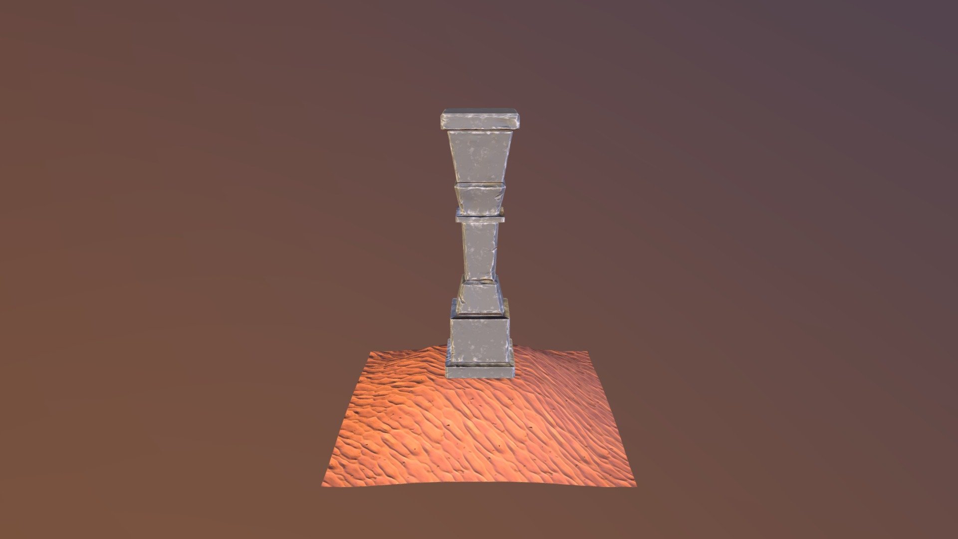 stylized pillar - 3D model by thomas-mm [8db09ea] - Sketchfab