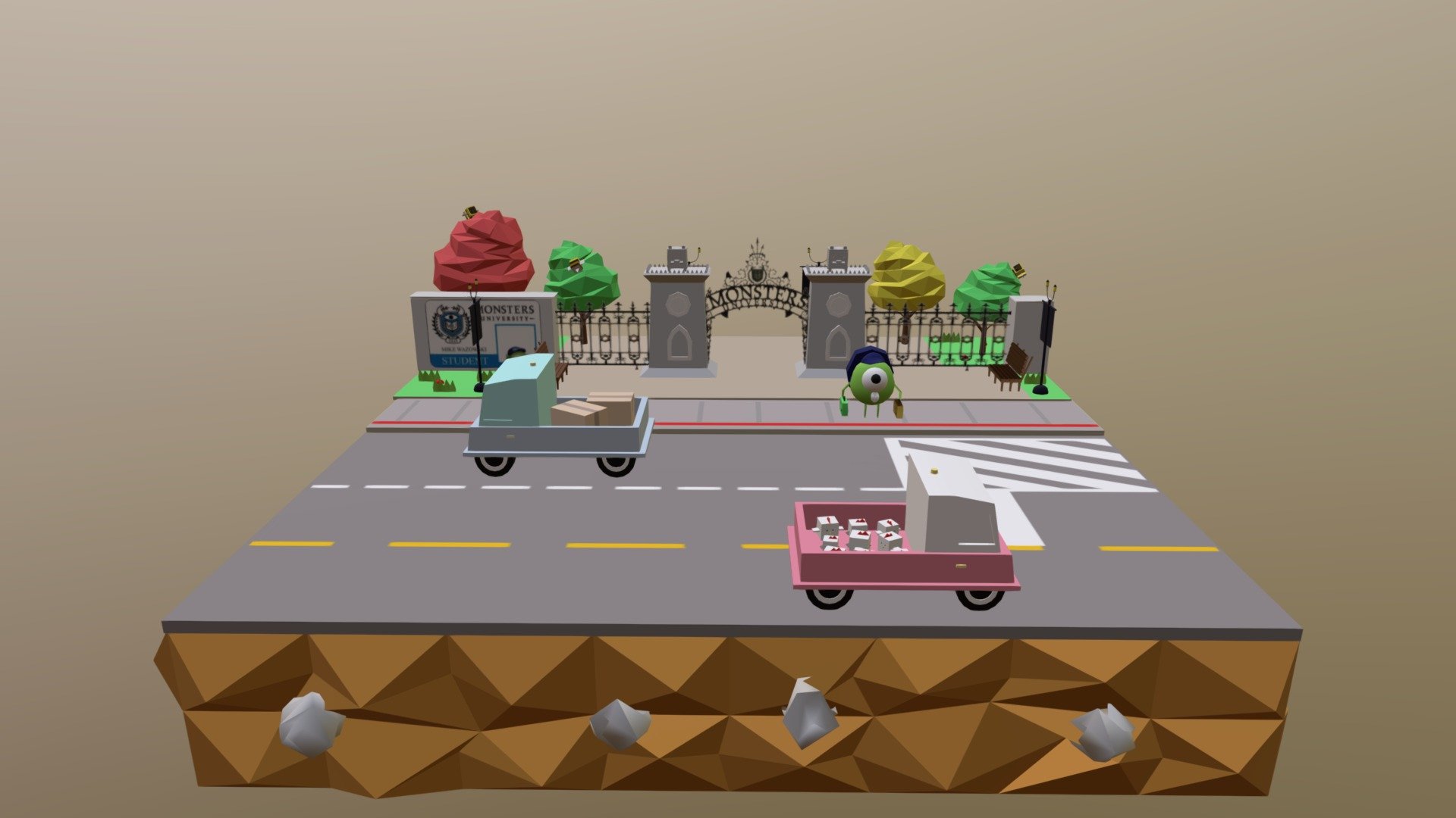 Monster - 3D model by 宇軒 (@jason860514) [8db1a30] - Sketchfab