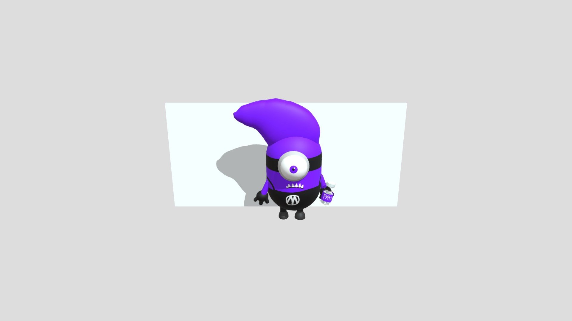 Evil Minion - 3D model by Sour Grapes (@kmorganc1) [8db1bfd] - Sketchfab