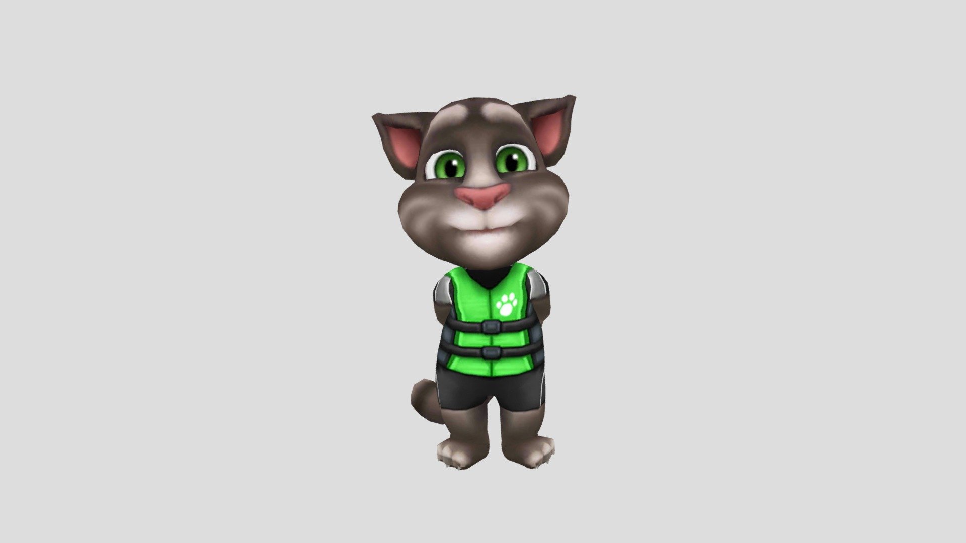 Talking Tom Jetski Pose - Download Free 3D model by MinionRusher ...