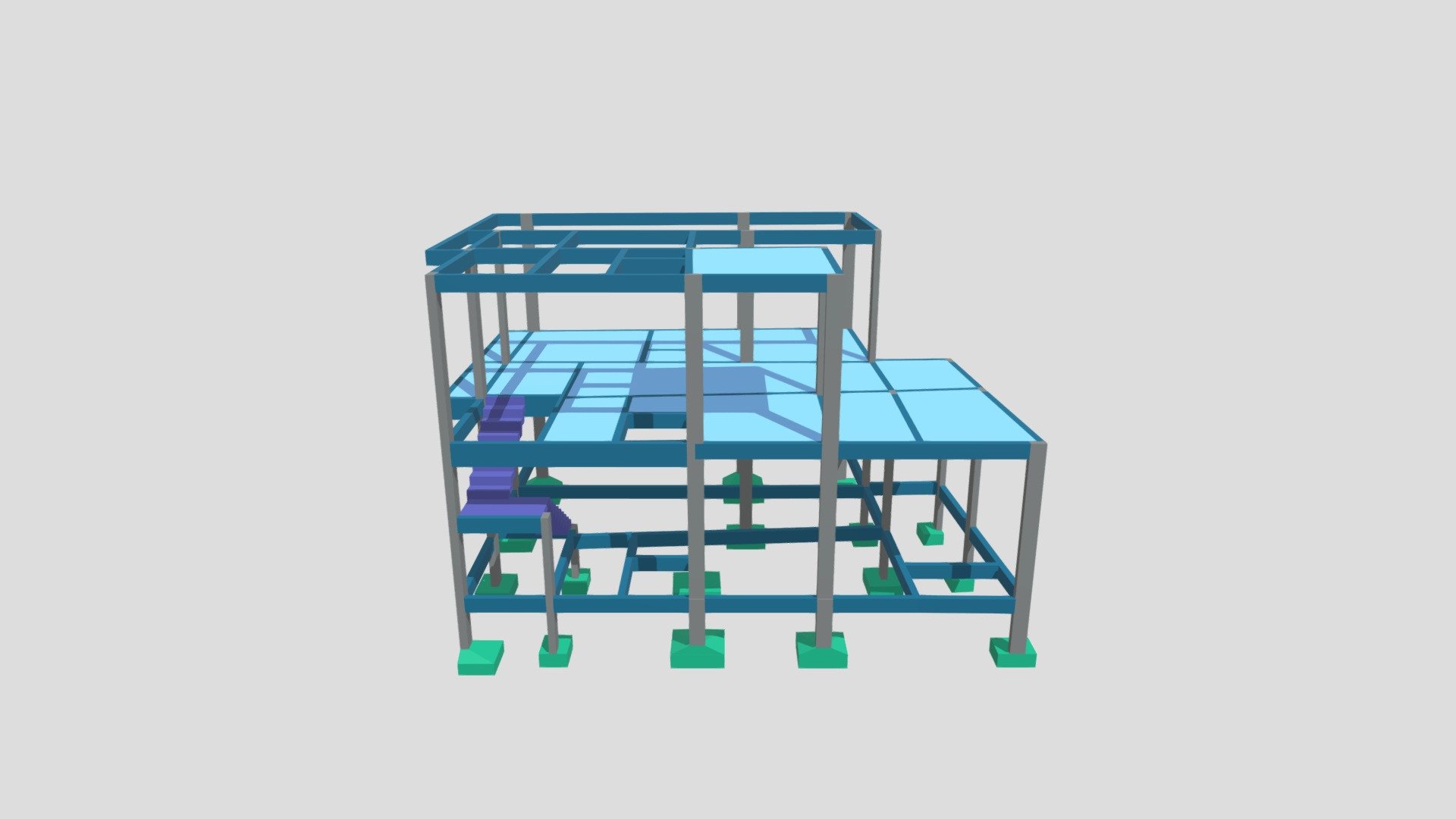ESTRUTURA WESLEY - 3D model by leila_andrade [8db35c7] - Sketchfab