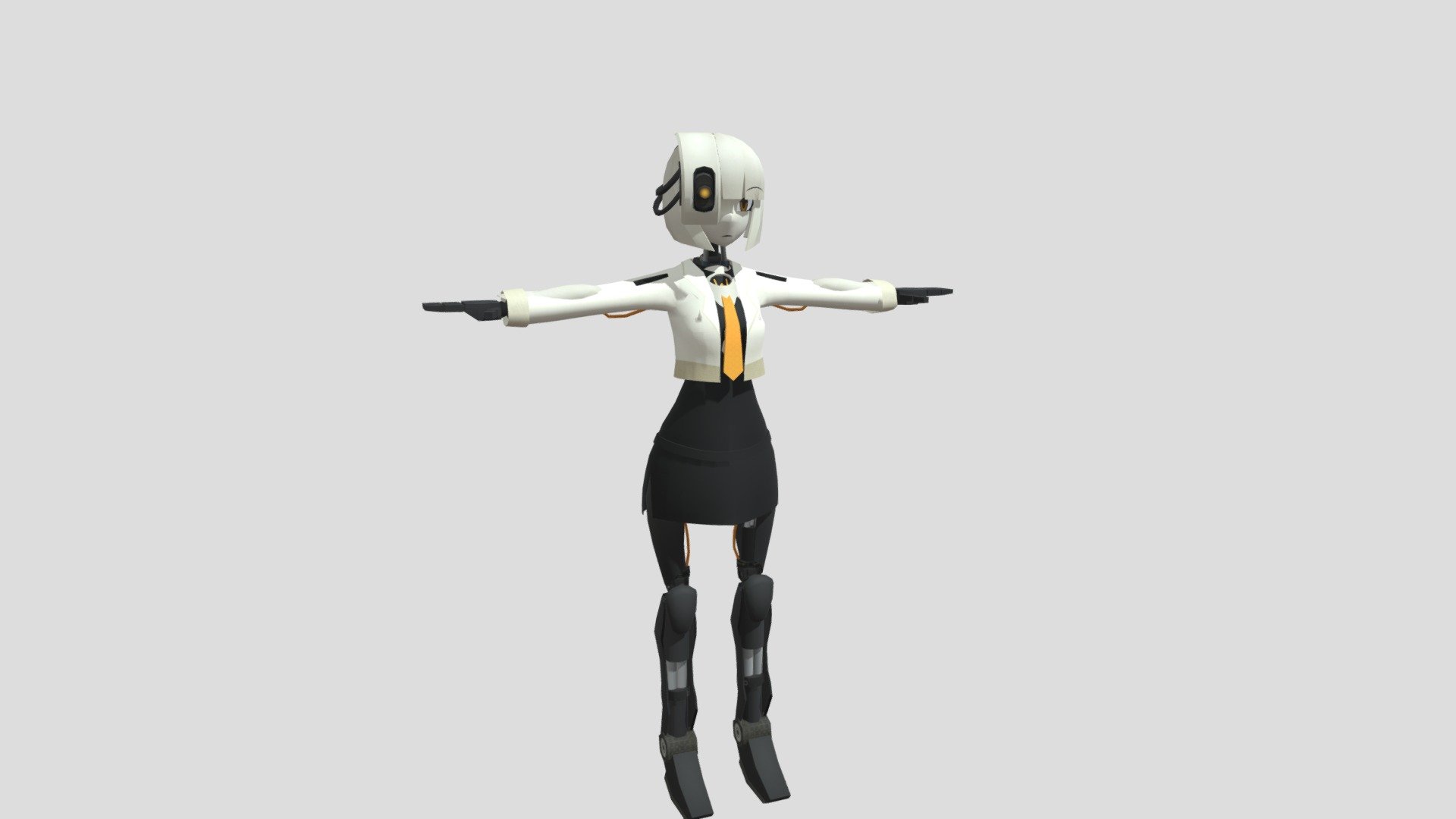 humanoid GLaDOS - Download Free 3D model by davidthe19th [8db3885 ...