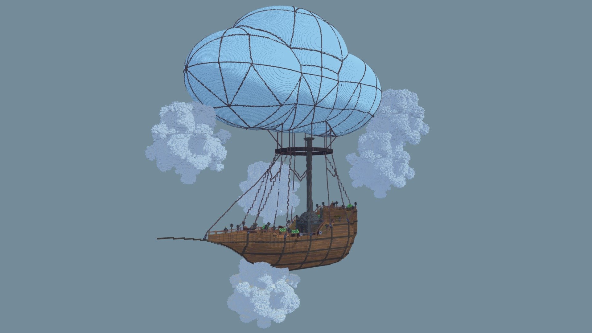 Airship - 3D model by s22848 [8db471a] - Sketchfab