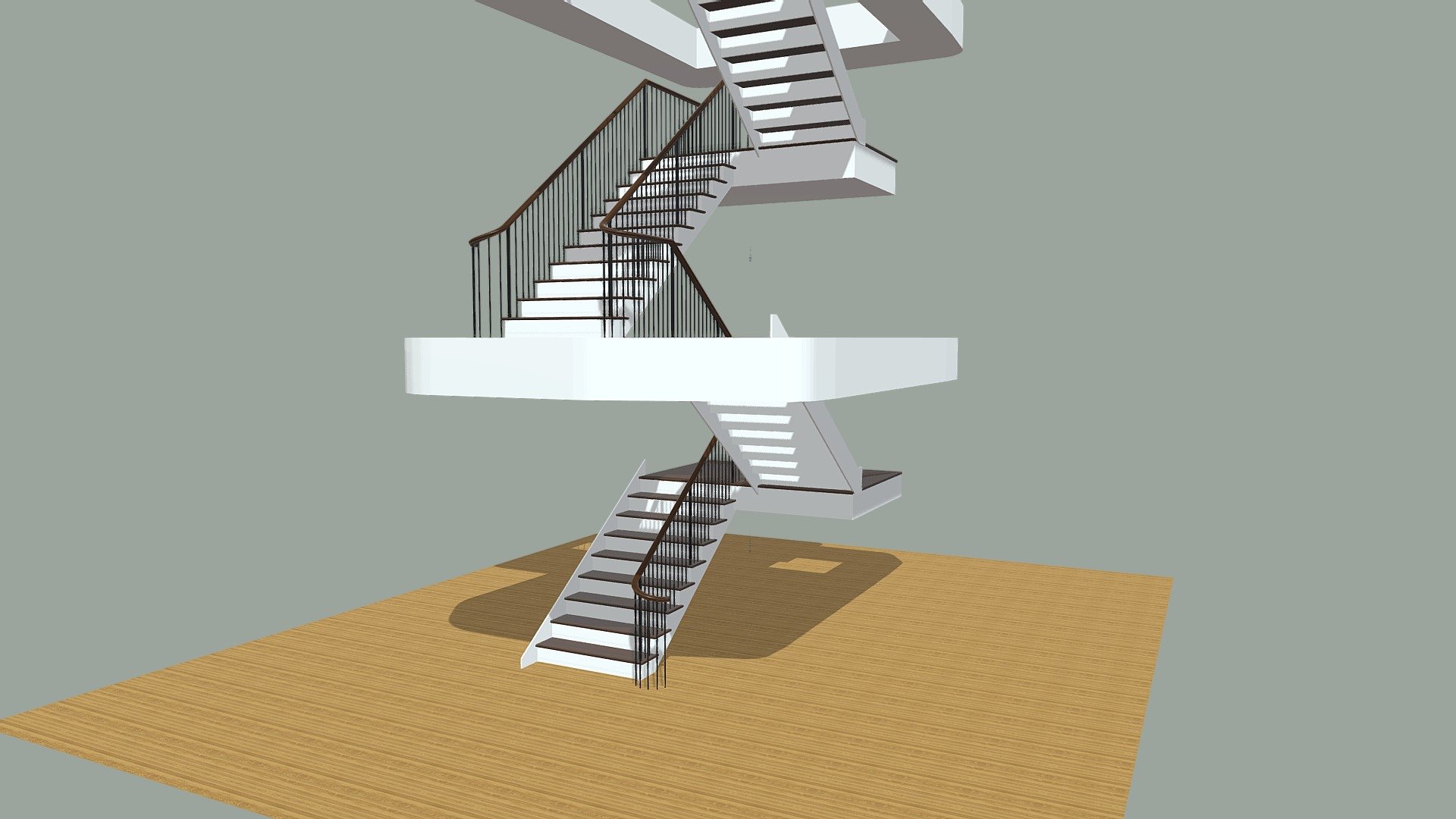 Precision woods wreath rail REVISED 6-15-22 - 3D model by Kingstair ...