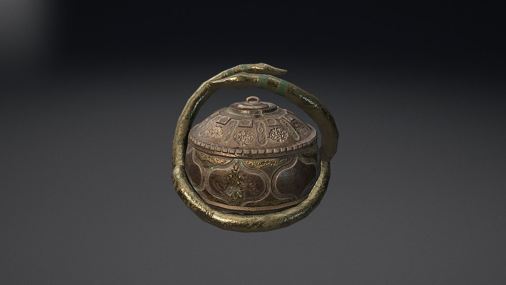 Arabesque Snake Vase - 3D model by John Edraisa (@jbedraisa) [8db65d9 ...