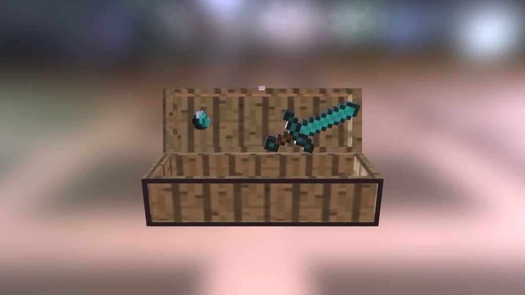 Miencraft Chest - 3D model by laloking360 [8db6c1f] - Sketchfab