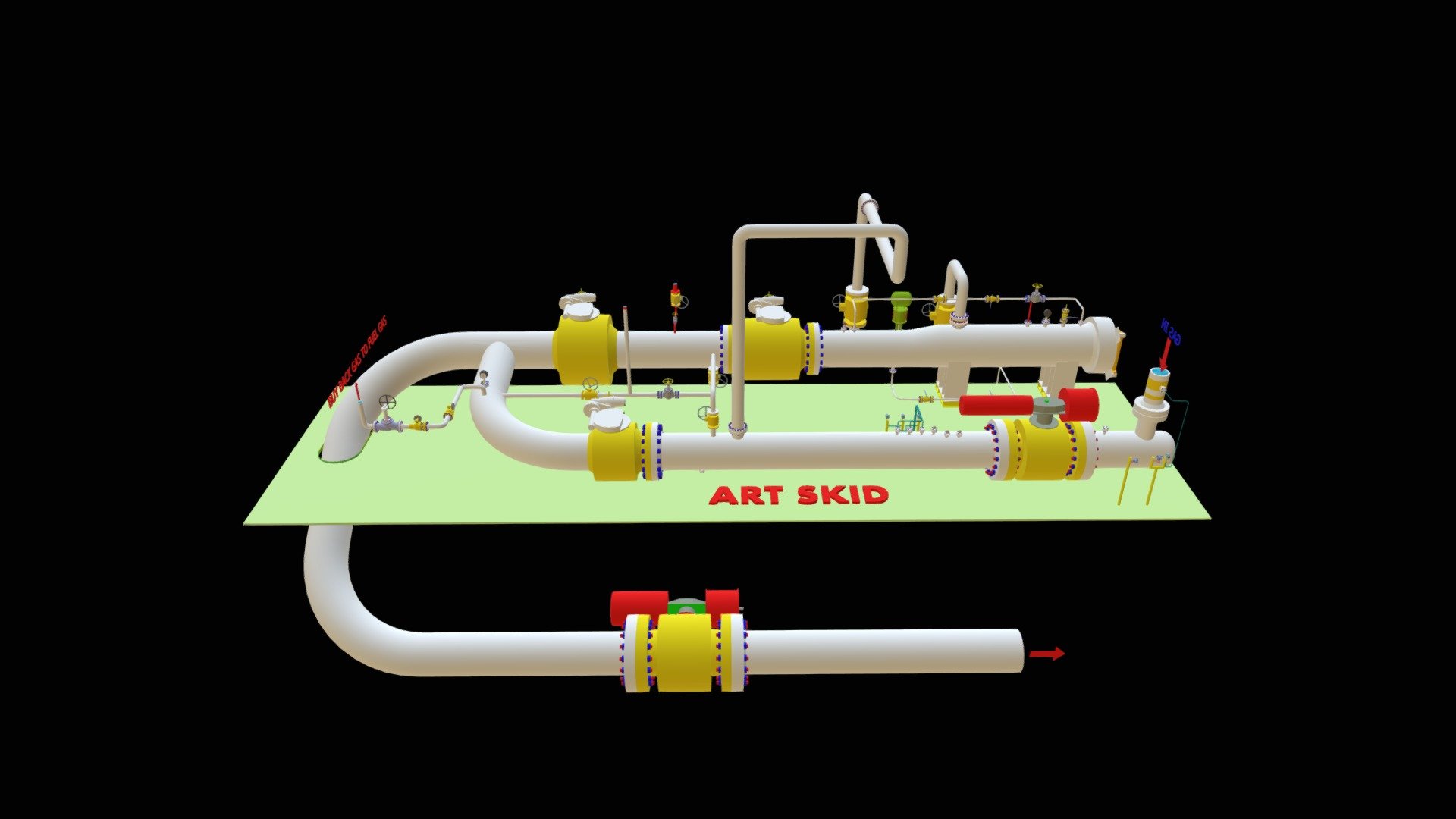 ARTHIT PTT SKID - Download Free 3D model by PTT Rep supv. (@offshoregot ...