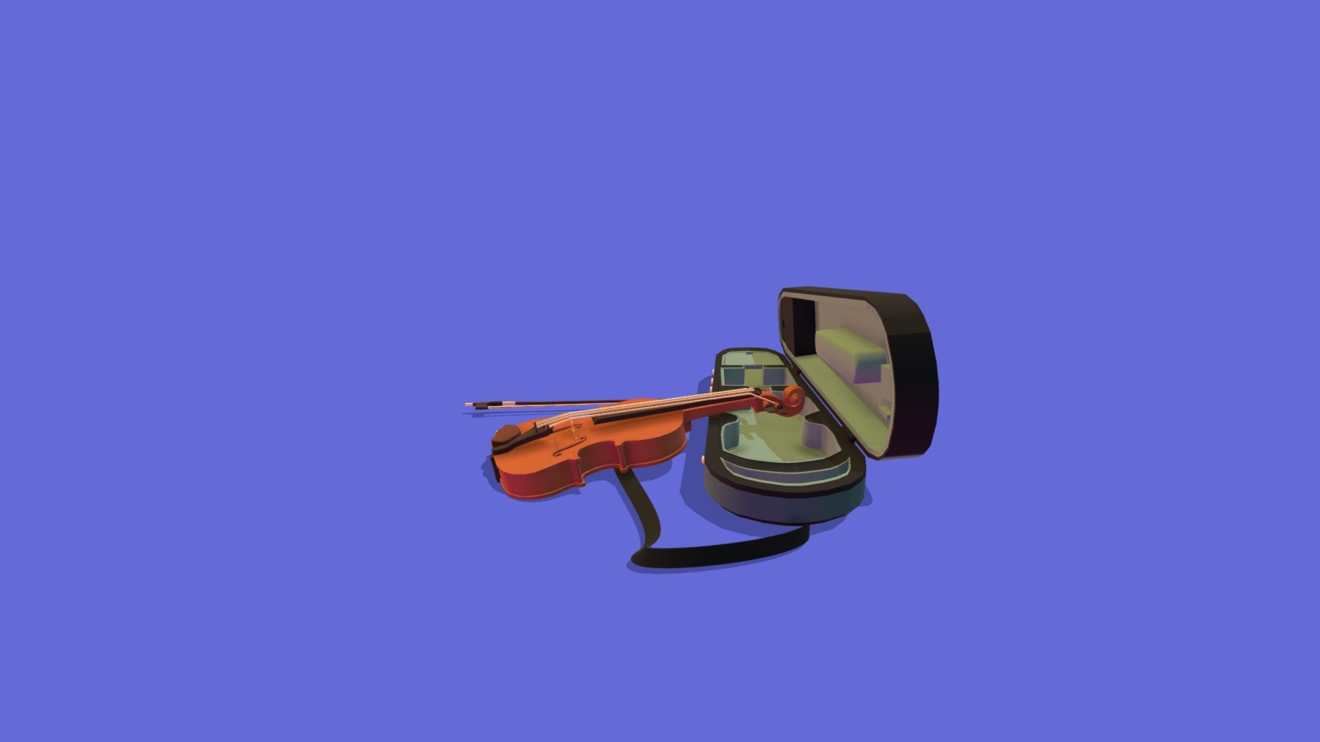 скрипка - 3D model by andreyreshetnikov4 [8db7e8f] - Sketchfab