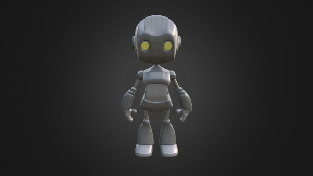 Robô Cartoon - 3D model by Gabriel Rodrigues (@gabrielgarcia610 ...