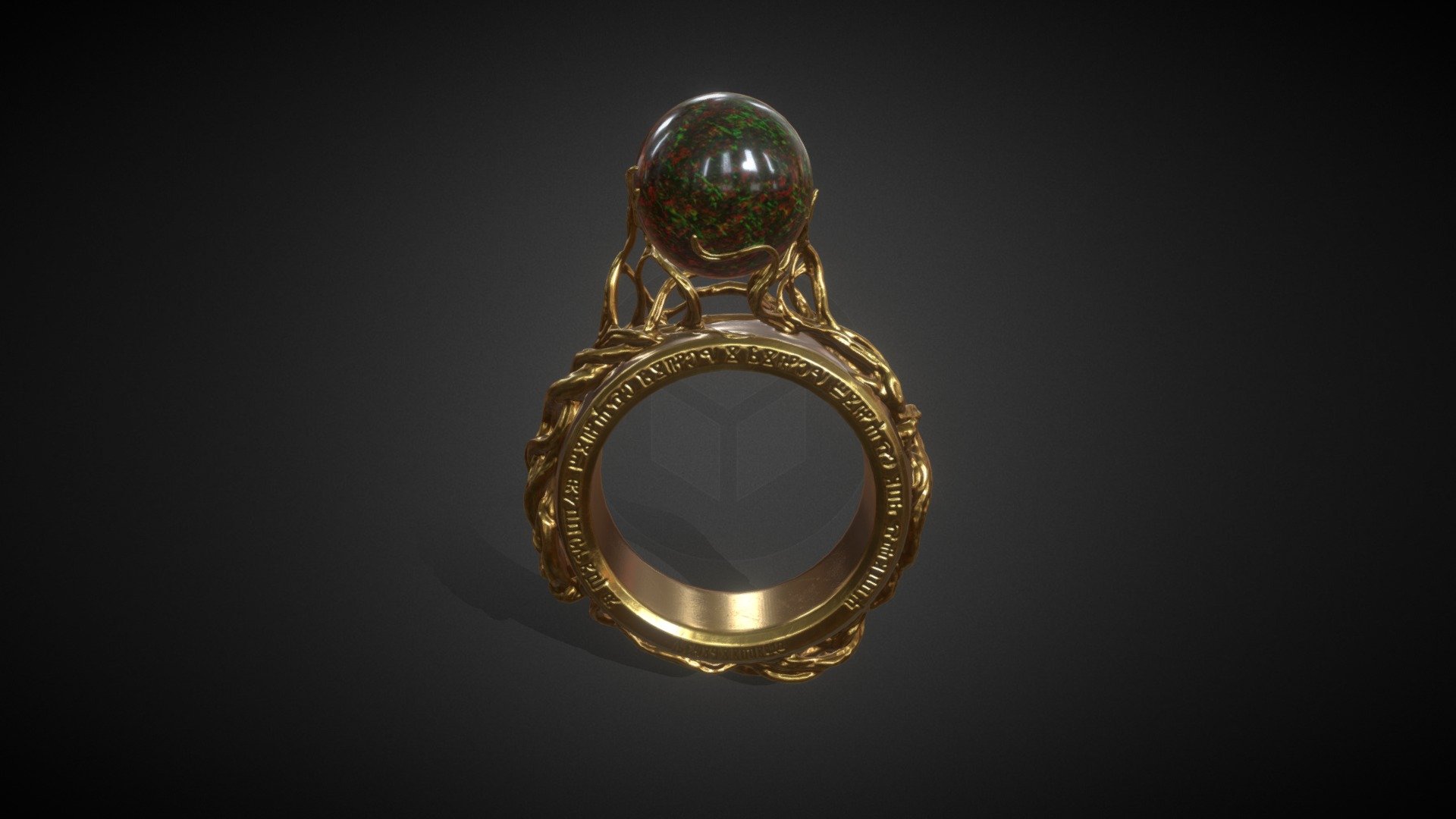 Magical ring - 3D model by TTrokuTT [8db8fee] - Sketchfab