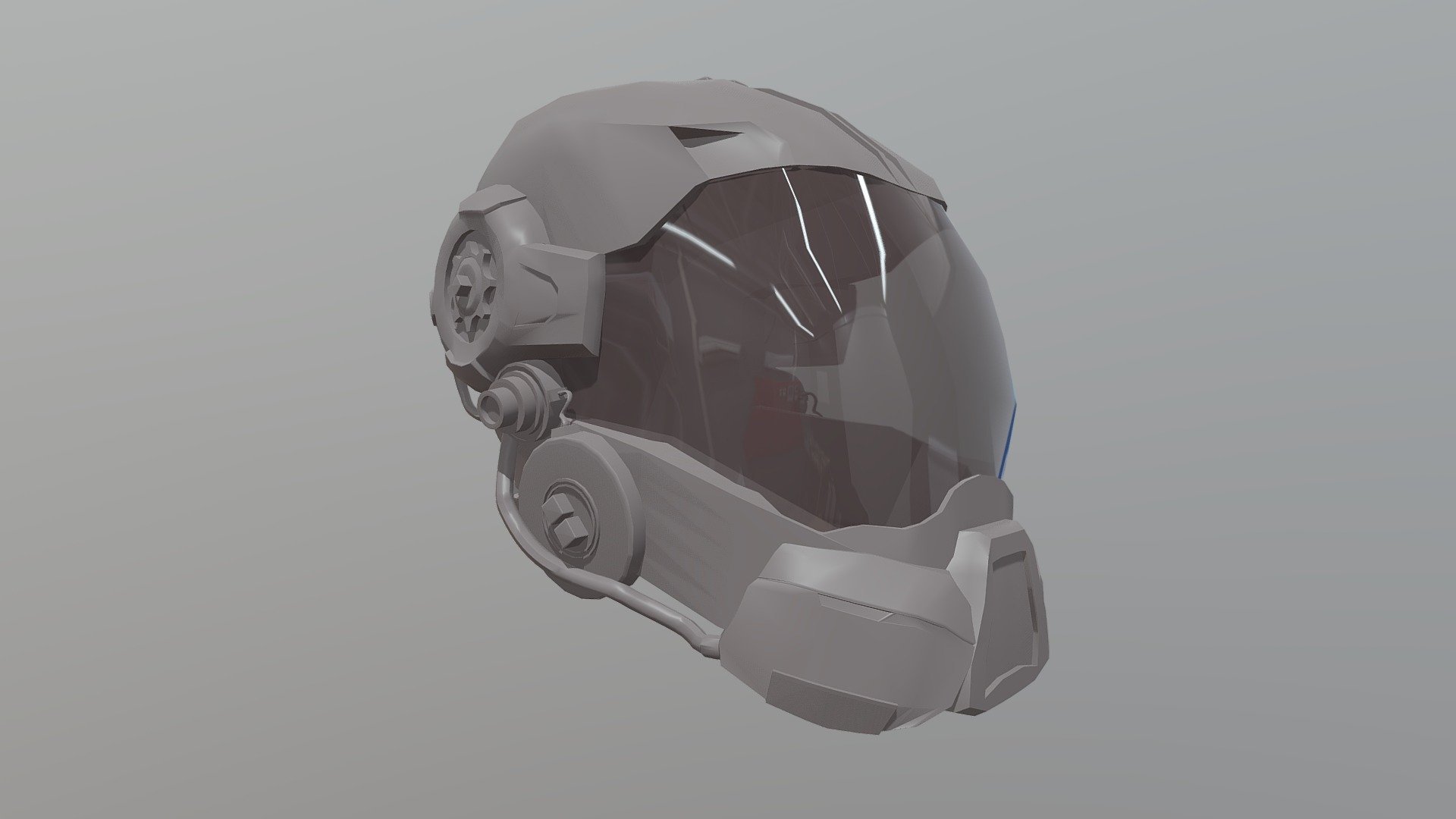 Helmet - Download Free 3D model by Pyrocube [8db96b5] - Sketchfab