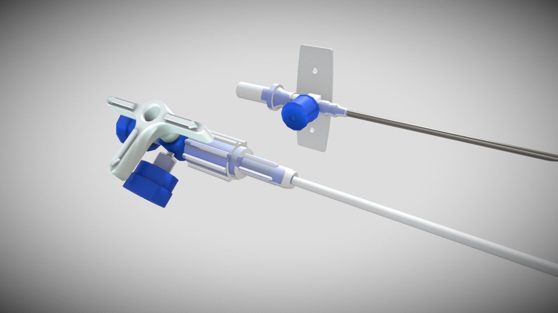 catheter - 3D model by denis_inlu [8dbab39] - Sketchfab