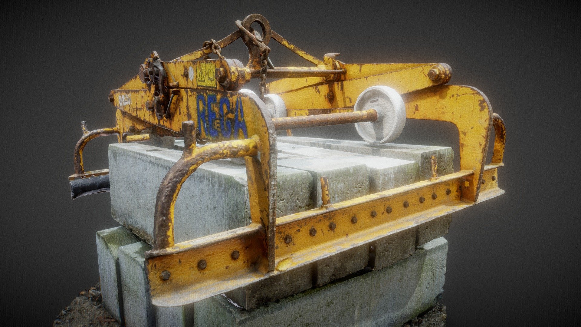 Rock Lifter - Buy Royalty Free 3D model by Polygonal Miniatures ...