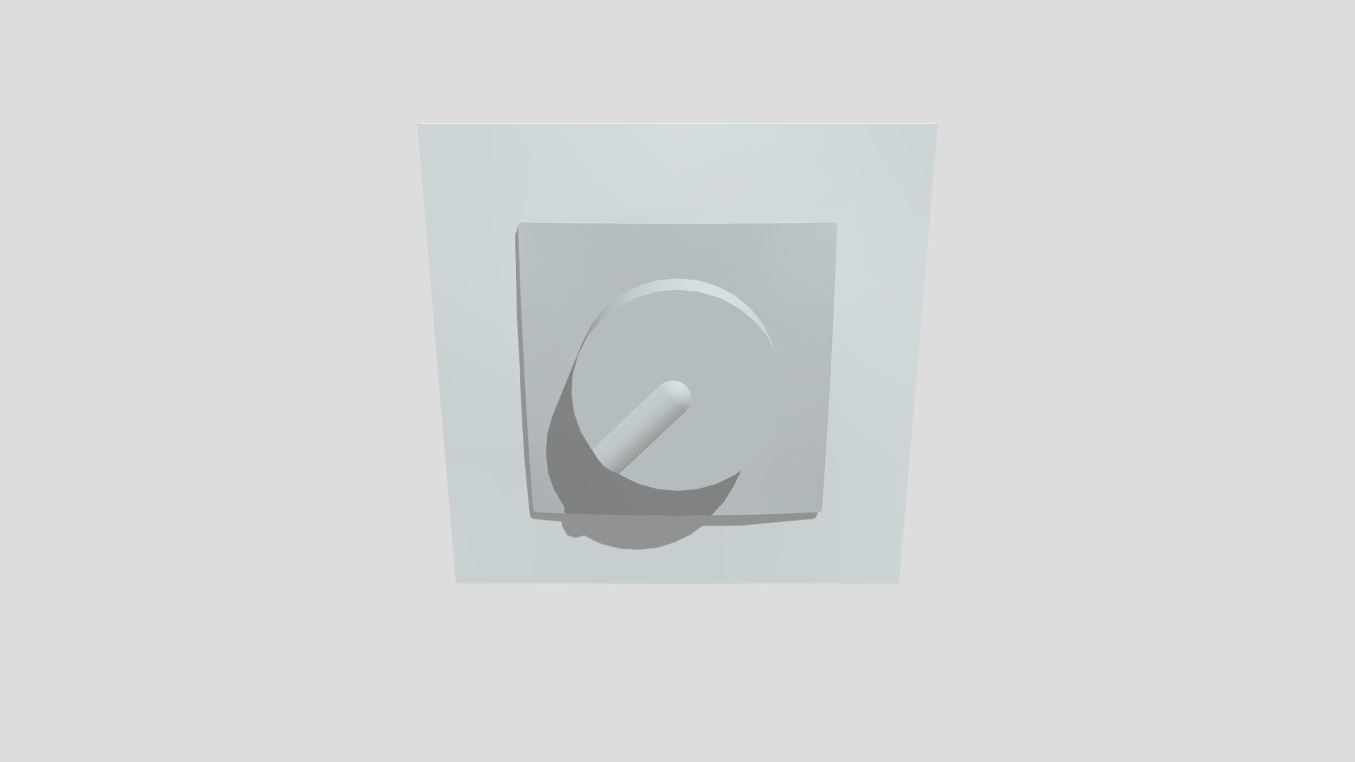 Square dimmer switch - Download Free 3D model by 1-3D.com [8dbce65 ...