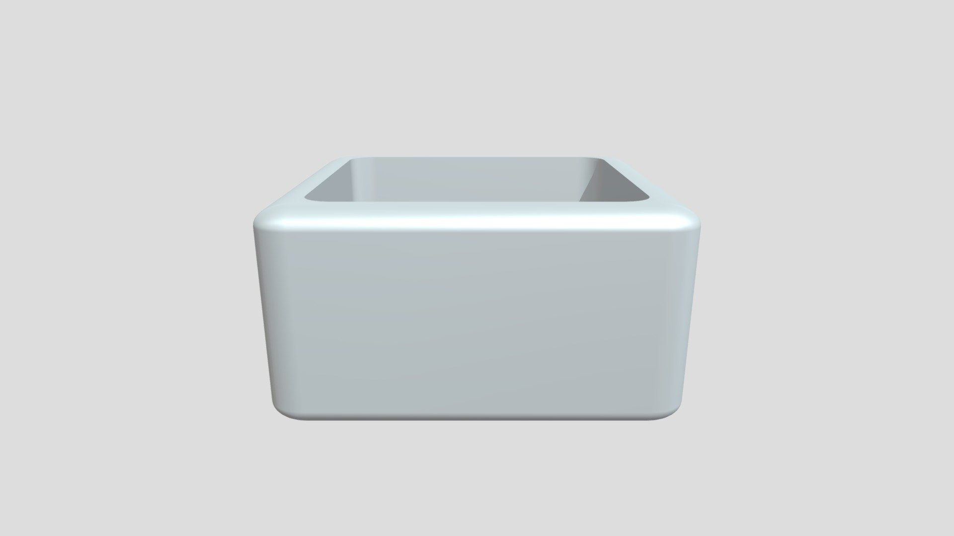 a box that you can put things in - Download Free 3D model by ...