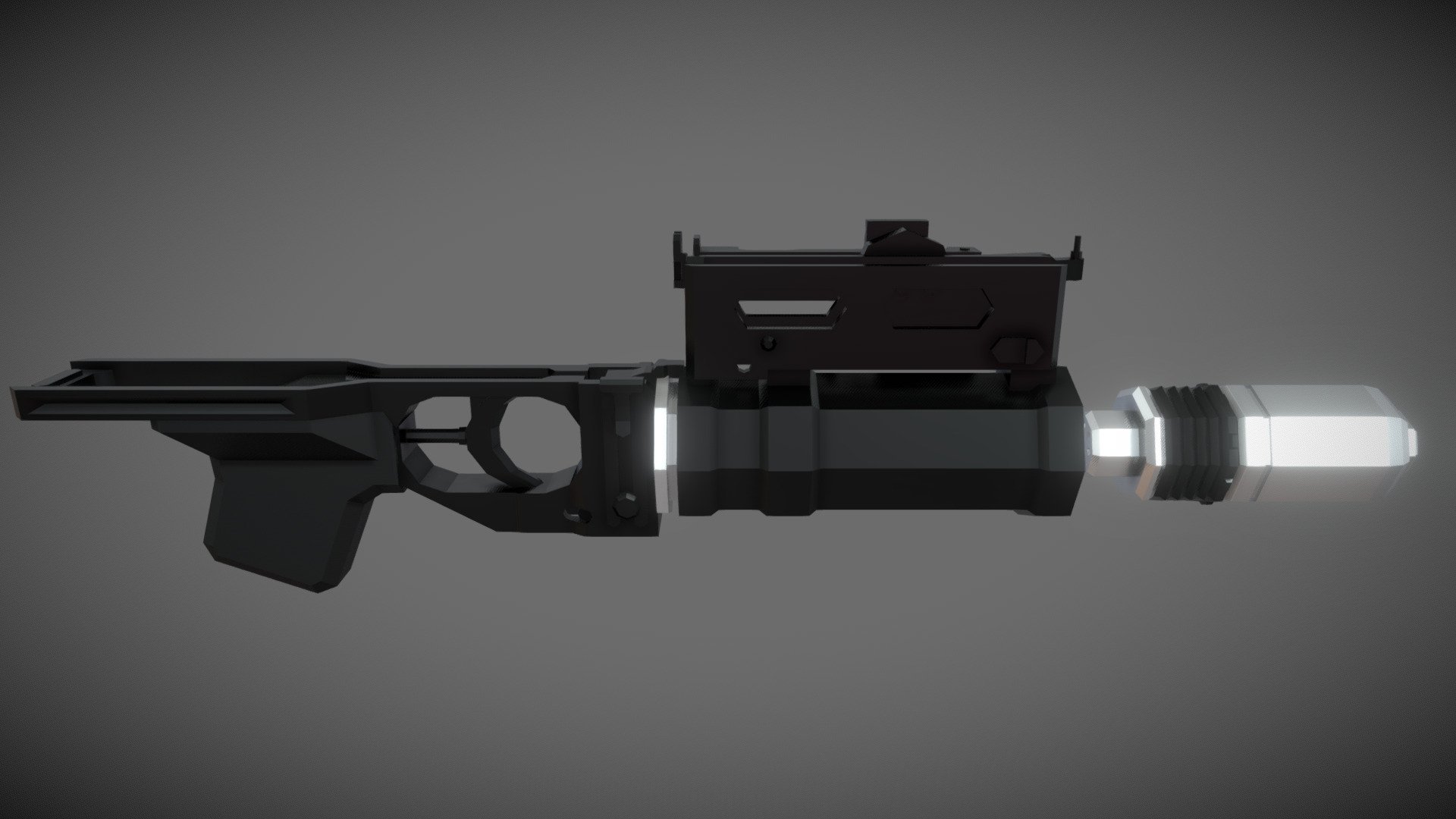 low-poly GP-25 - Download Free 3D model by D_U (@DU1701) [8dbdec7 ...