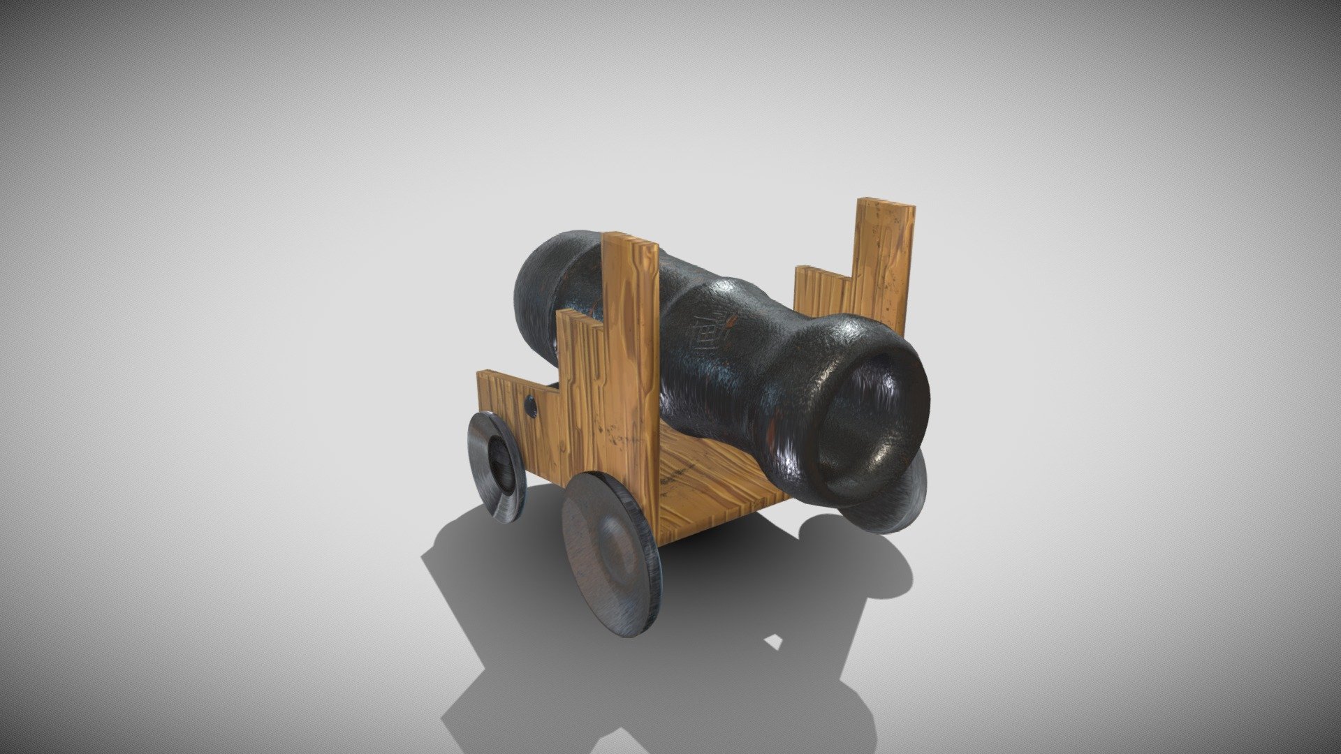 Cannon - Download Free 3D model by kai9987kai [8dbeb0e] - Sketchfab