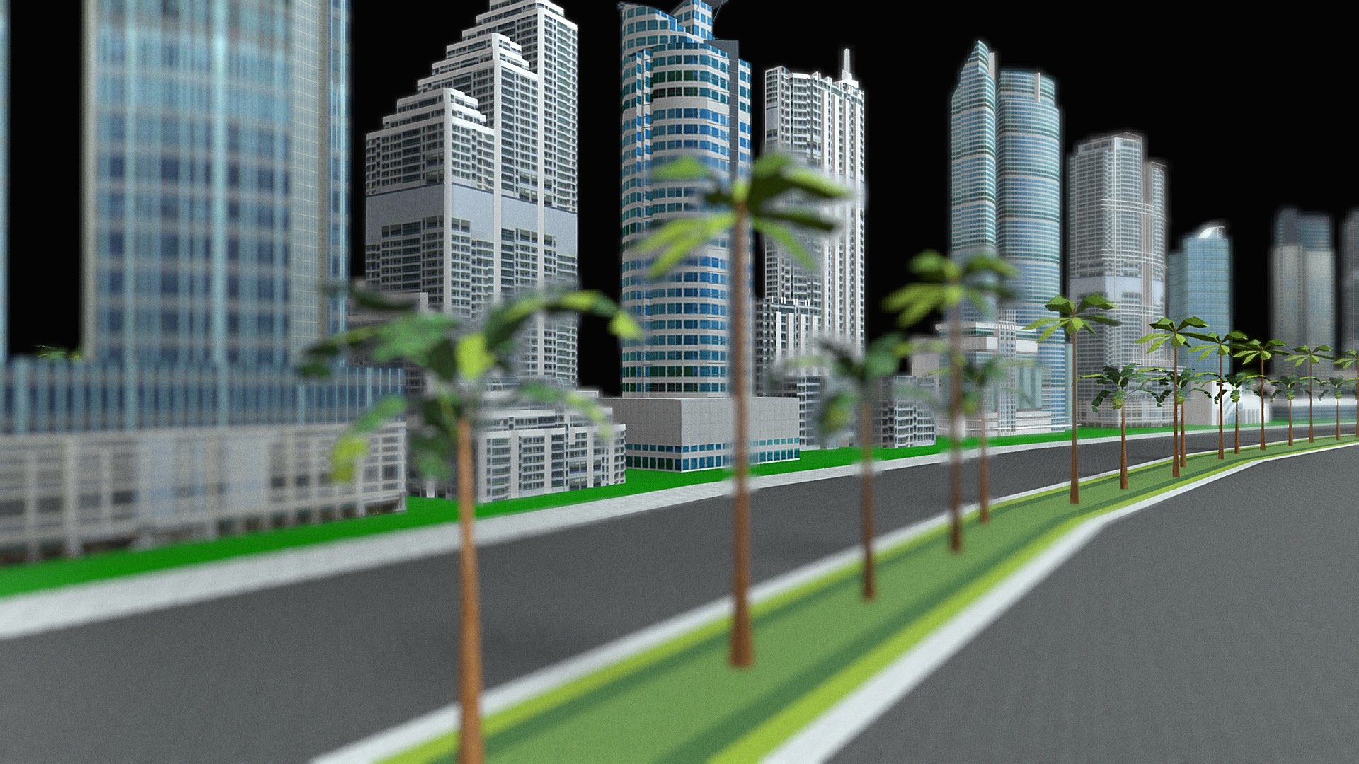 Realistic city - Download Free 3D model by Pasha (@Pasha.) [8dbfd6f] - Sketchfab