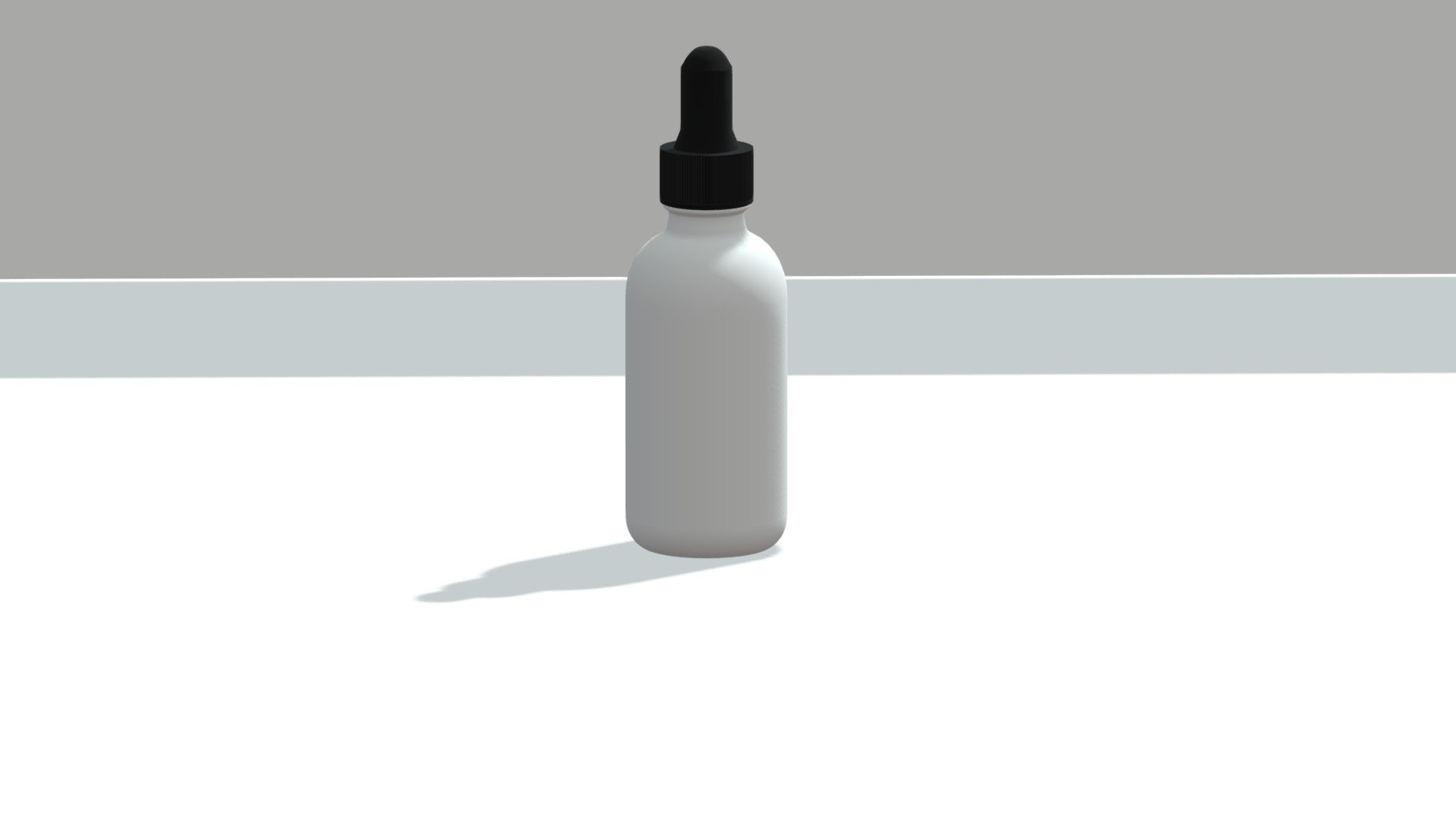 dropper bottle 3d model with perfect uv - Download Free 3D model by ...