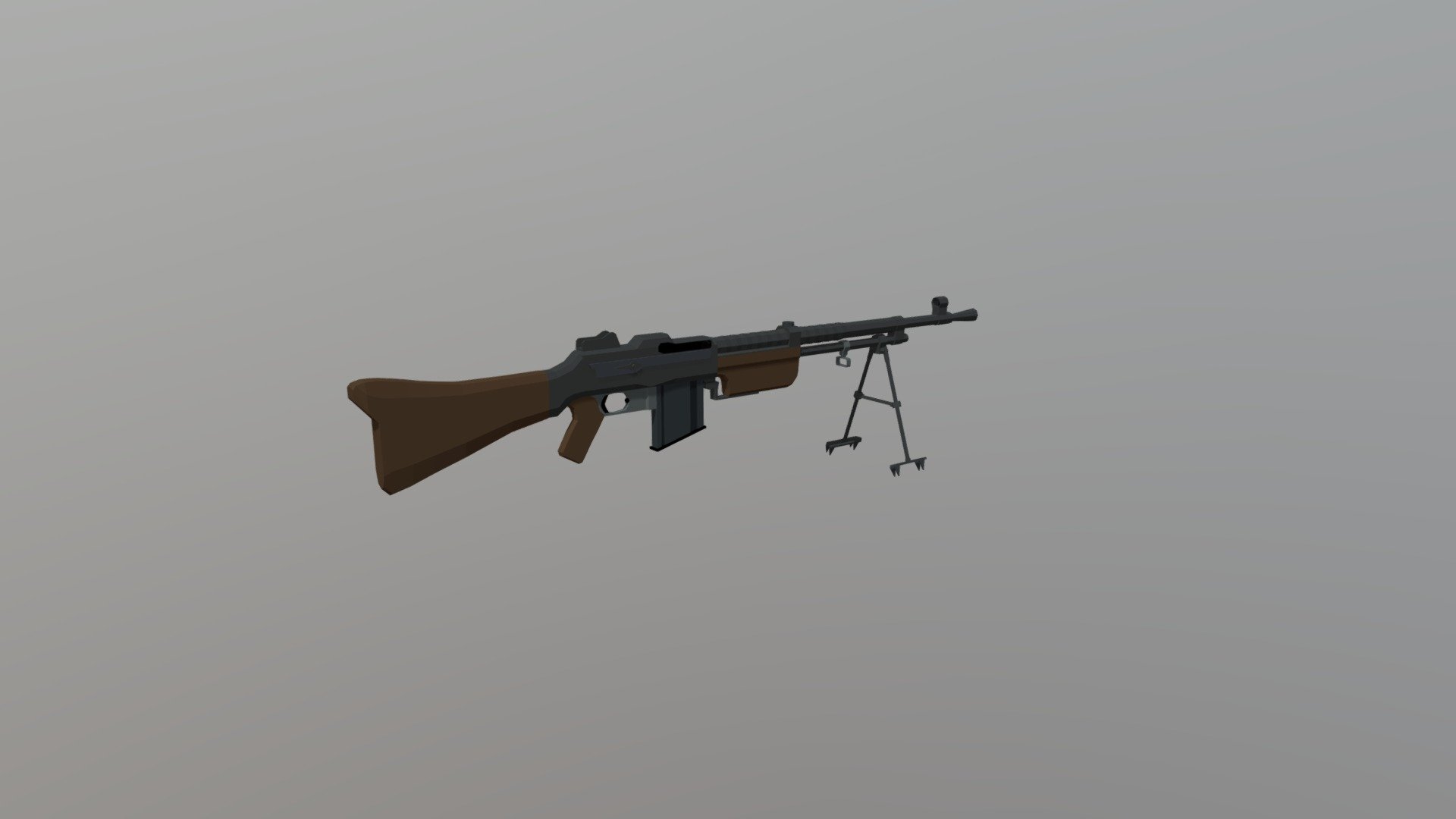 Polish wz.28 BAR - 3D model by invisibledeathfromradiation@gmail.com ...