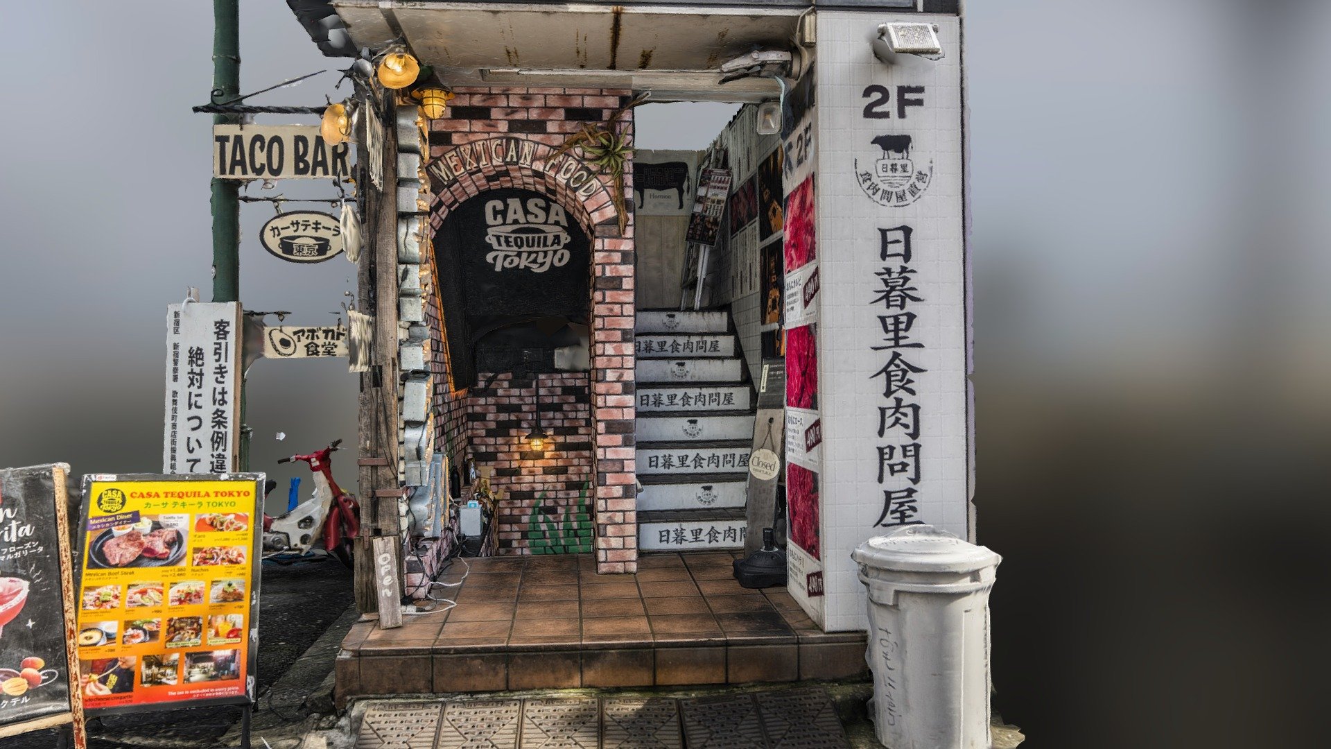 Casa Tequila - Tokyo photogrammetry scan - Buy Royalty Free 3D model by ...