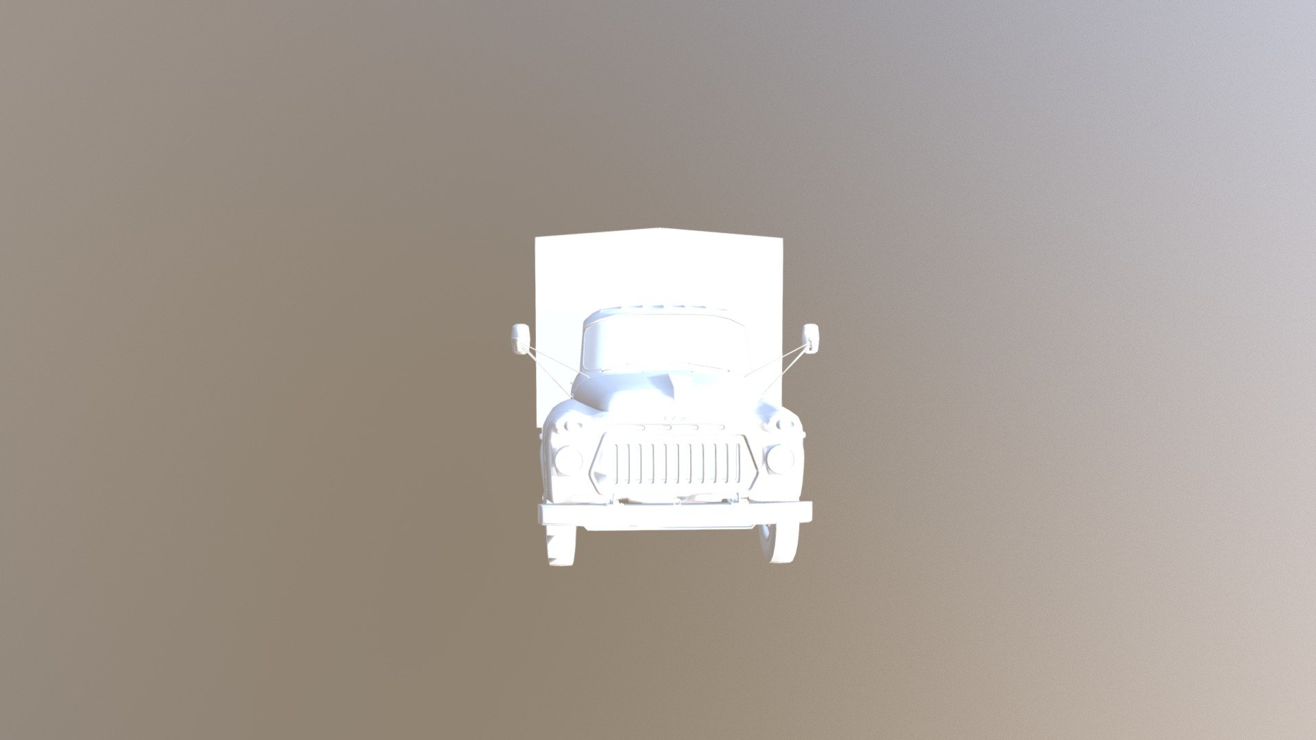 GAZ 52 - 3D model by fox21rus [8dc392d] - Sketchfab
