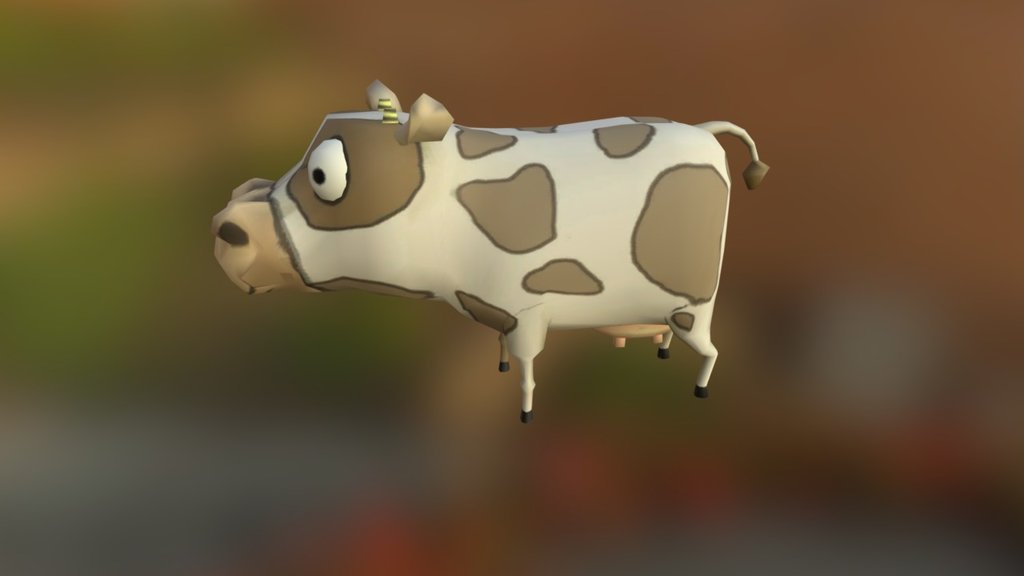 Cow01 Young - 3D model by ifabgames [8dc3b87] - Sketchfab