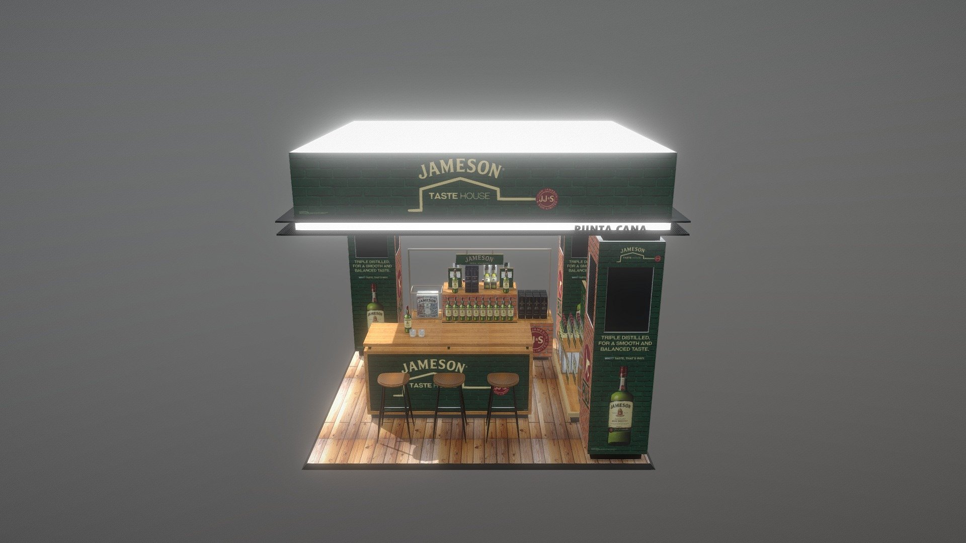 JAMESON PUNTA CANA 4 - 3D model by Koistudio MIAMI (@redesignstudio ...