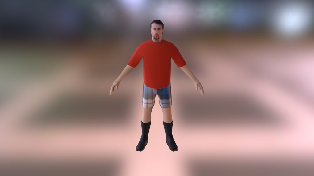 Low Poly Human - 3D model by shane.cosgrave [8dc4cd0] - Sketchfab