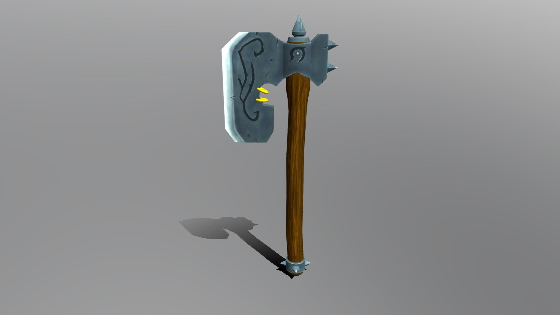 HandPainted Axe Practice - 3D model by SergioHdez [8dc536e] - Sketchfab