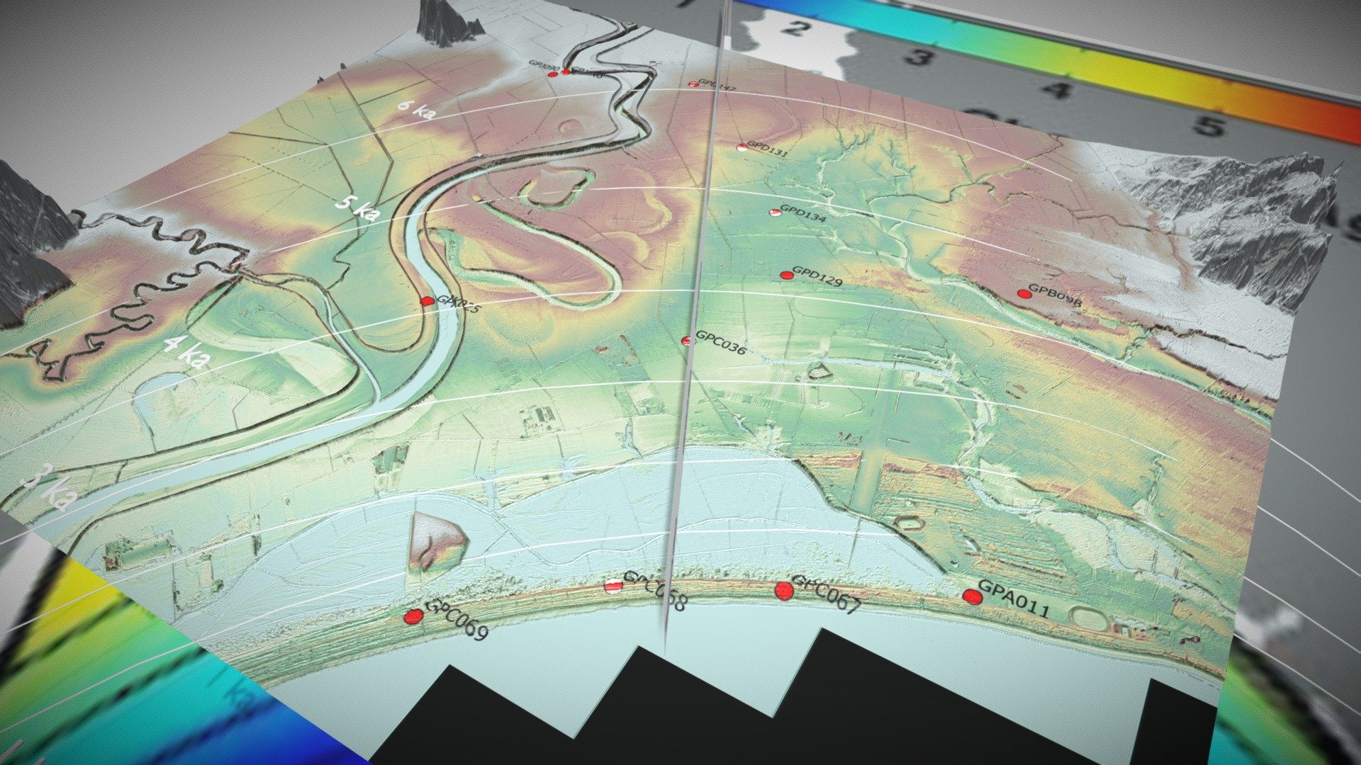 Site 3: Poverty Bay Coastal Plain - 3D model by University of Auckland ...
