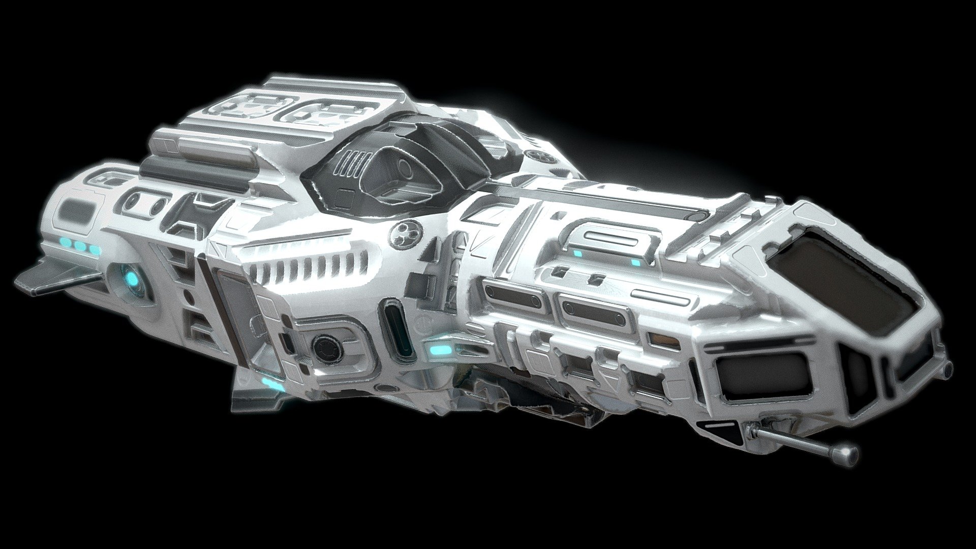 SpaceShip - Download Free 3D model by JazOone [8dc6c42] - Sketchfab