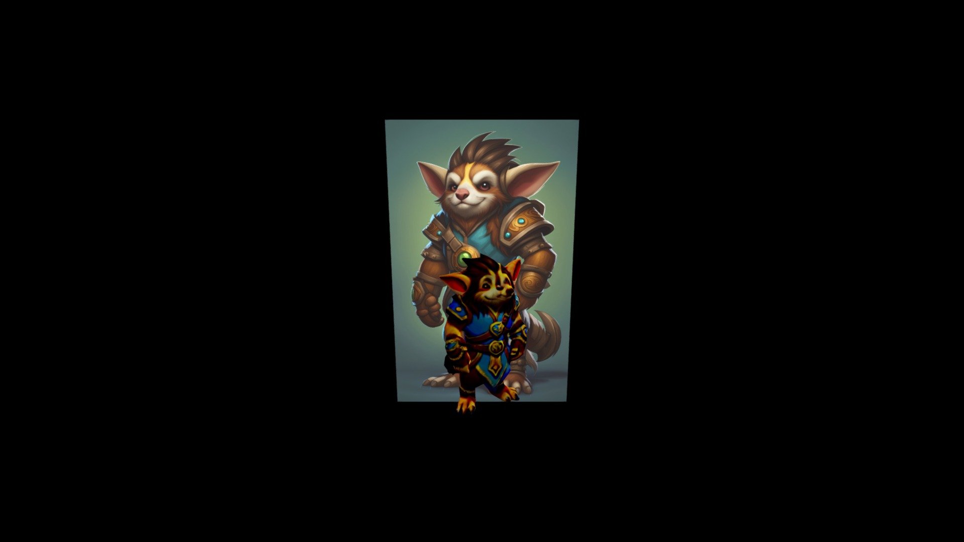 a cartoon character in armor - Download Free 3D model by klrxyz ...