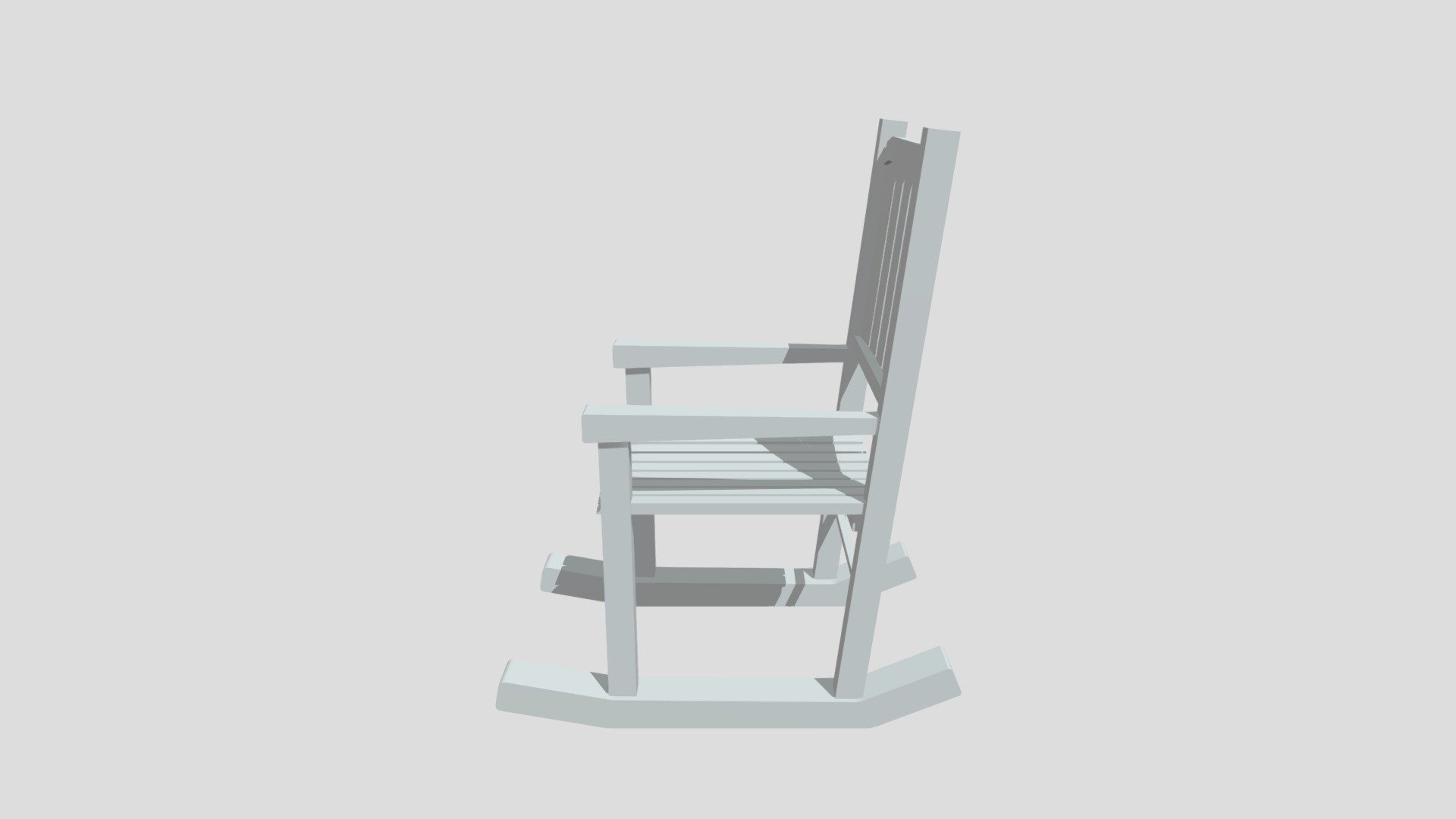 Rocking Chair - Download Free 3D model by dbonan20 (@dbonan) [8dc7de4 ...