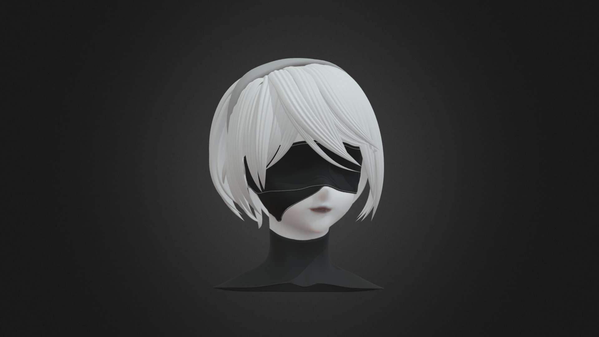 2b nier automata - Download Free 3D model by FORD (@FORD.Art) [8dc80dd ...
