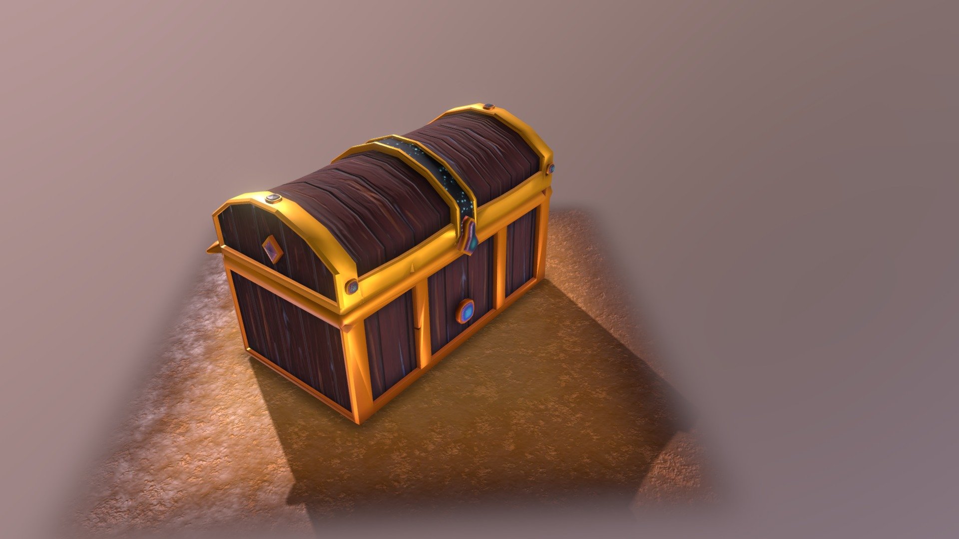 Star-Stained Chest - 3D model by Vixal [8dca321] - Sketchfab