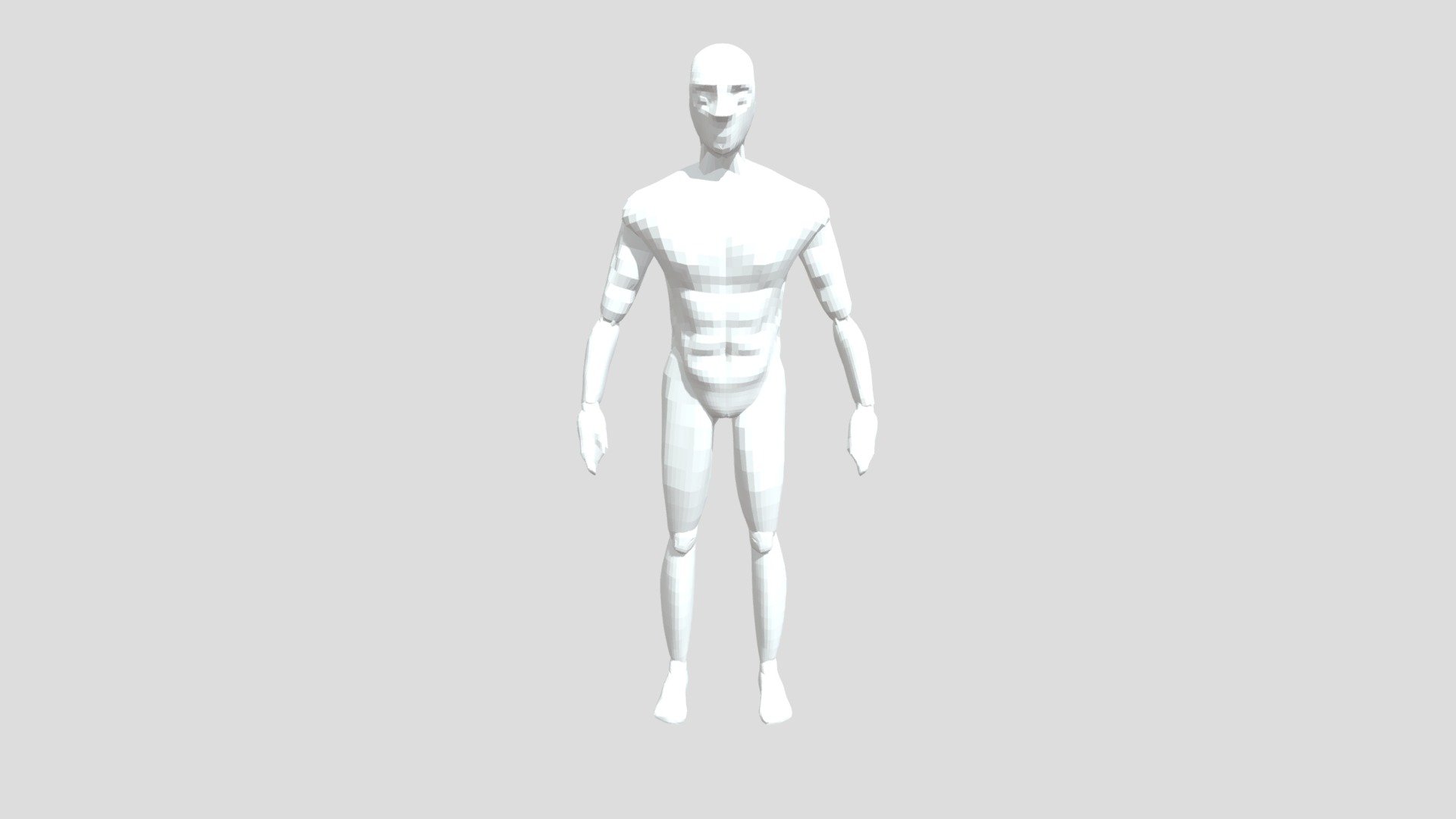 Human Model - 3D model by Damen (@D4men) [8dccc69] - Sketchfab