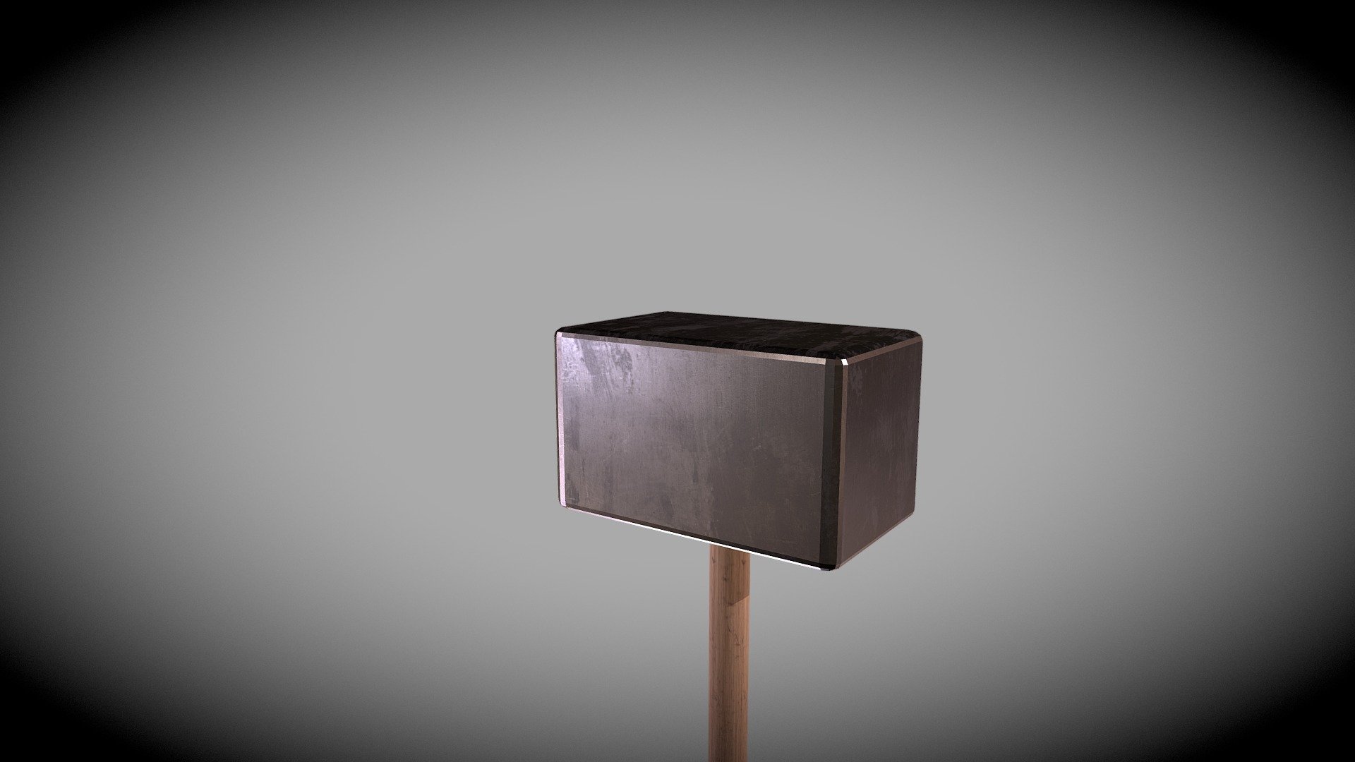 FREE PBR GAME MODEL - SLEDGE HAMMER - Download Free 3D model by SHARK ...